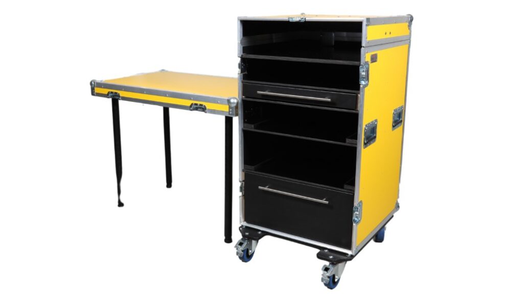 Workstation Flightcase Office Case im Standard oder nach Maß